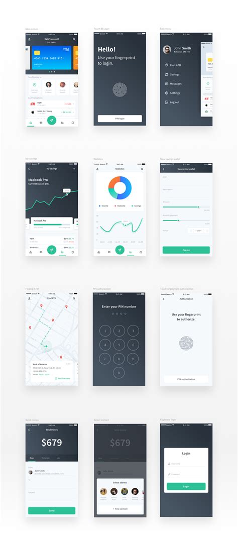 Free Finance Ui Kit On Behance