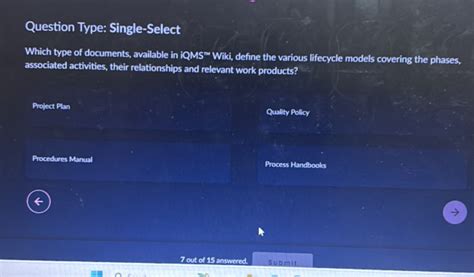 Question Type Single Select Which Type Of StudyX