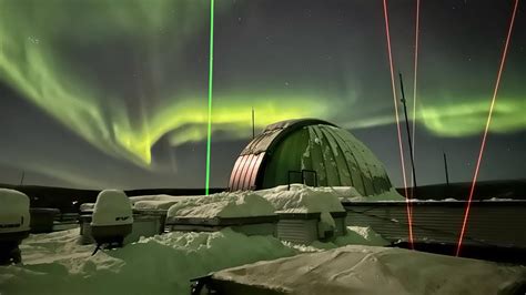 New Uaf Lidar Will Add To Space Weather Research Capability Uaf News And Information
