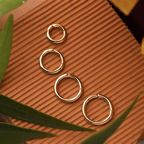 Segment Ring Universal 11mm 18k Gold By Olga Ribler