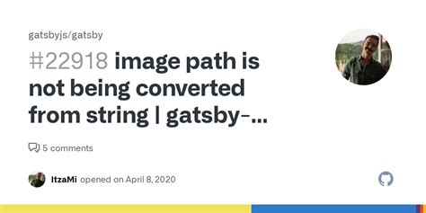 image path is not being converted from string gatsby image