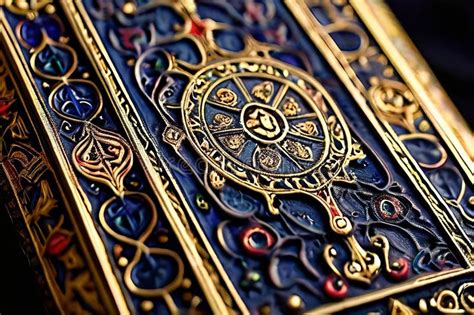 Gothic Illuminated Manuscript Close Up Rare Odd Stock Image Image Of