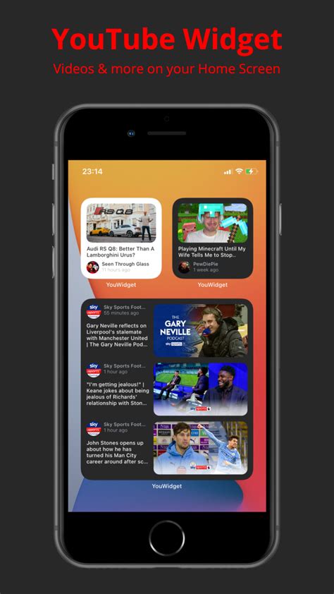 Youwidget Widget For Youtube For Iphone Download