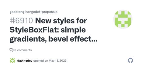 New Styles For Styleboxflat Simple Gradients Bevel Effect · Issue