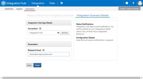 Integration Status Notifications Setup FluentPro
