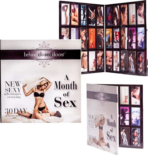 Amazon Com MONTH OF SEX CALENDAR GAME GIFT FOR COUPLES By Babe Genie Day Activity