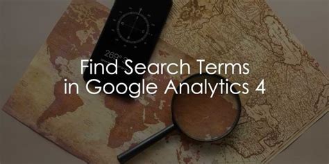 How To Find Search Terms In Google Analytics Analytics Mania