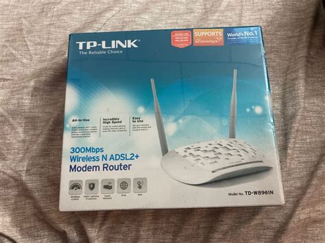TP LINK Modem Router TD W N Computers Tech Parts Accessories Networking On Carousell