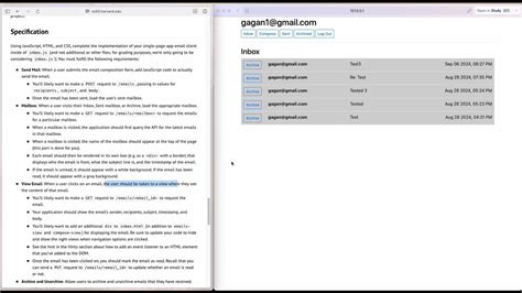 Cs50 Web Programming With Python And Javascript Final Project3 Youtube