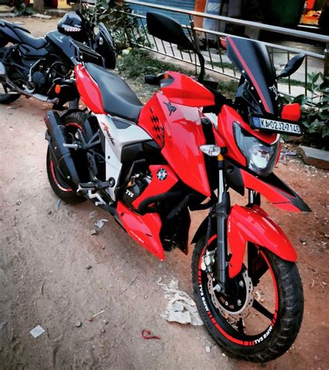 Modified Apache Rtr 160 4v Bs4 Apache Rtr Bike
