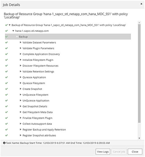 database backups