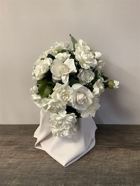Gardenia Cascade Bouquet