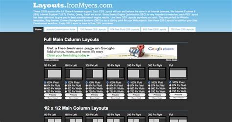 Awesome Fluid And Elastic Layout Examples Templates And Tutorials Mayven Studios