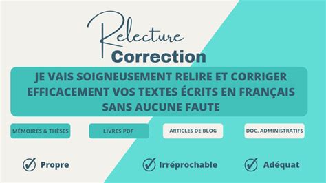Je Vais Rédiger Relire Corriger Les Syntaxes Et Rendre Votre Document Digne Dun Langage