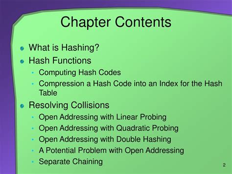 ppt hashing as a dictionary implementation powerpoint presentation