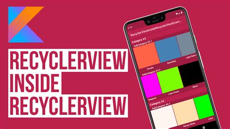 How To Add RecyclerView Inside RecyclerView Using Kotlin John Codeos Blog With Free IOS