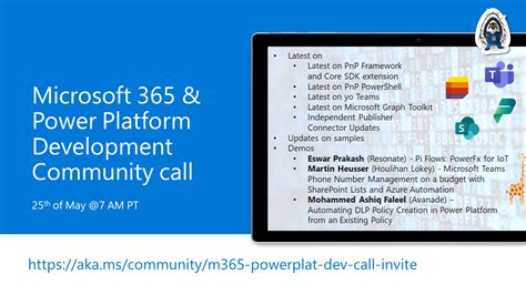 Power Platform And M365 Dev Community Call May 25th 2023