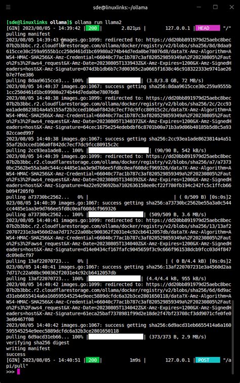 Machine Learning In Linux Ollama Self Hosted Llama 2 Page 2 Of 4