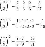 Simplifying Powers Of Fractions Study Com