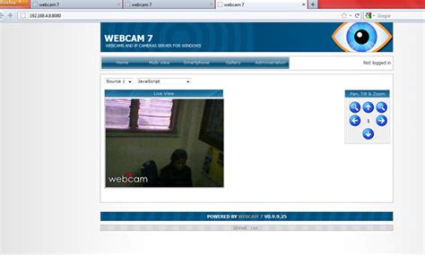 Web Based Webcam Application Sebagai Pengganti Cctv Pengintai