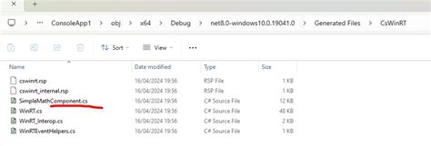 C Use Cwinrt Component But Really Any Winrt Component In Wpf