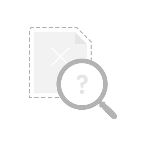 Document File Not Found Search No Result Concept Illustration Flat