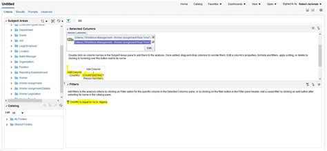 Creating An Otbi Analysis Using Set Operators In Oracle Fusion Application