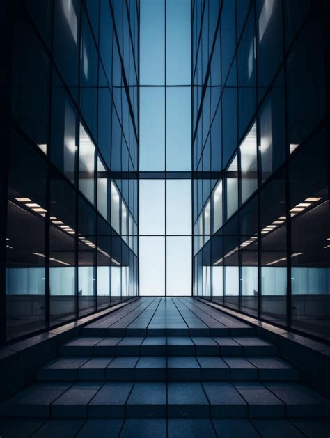 Premium Photo Architectural Symmetry