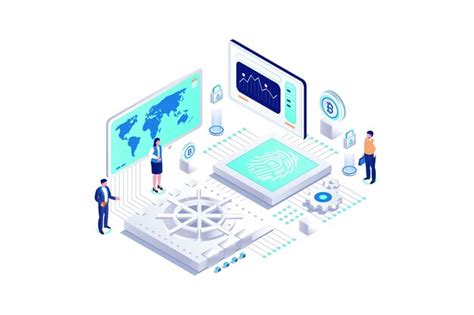 Premium Vector Technology Isometric Illustration