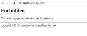 Ubuntu Apache Forbidden You Dont Have Permission To Access This Resource My