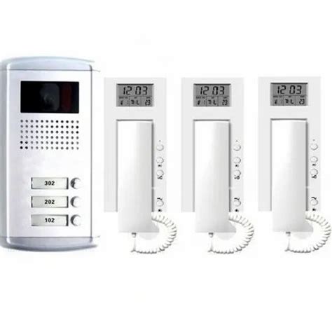 50 Hz Electric Building Intercom System 220v Number Of Lines 3 At