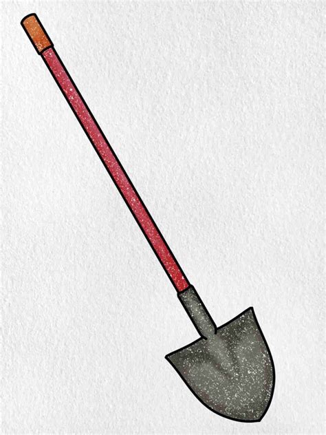 Shovel Pencil Drawing At Carolyn Pless Blog