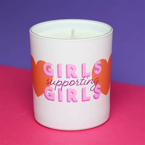 Girls Supporting Girls Scented Natural Wax Candle By Proper Goose