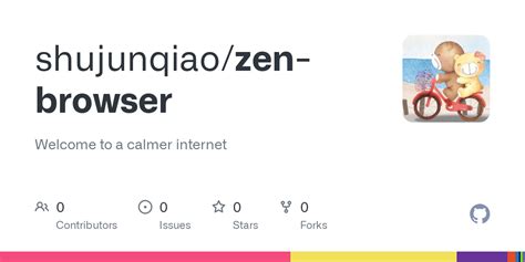 github shujunqiao zen browser welcome to a calmer internet