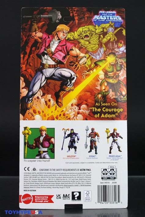 Mattel Masters Of The Universe Origins 200x Prince Adam And Clawful