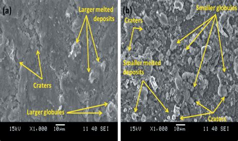 Sem Micrographs For Minimum Sr For A Pm And B Scm Download