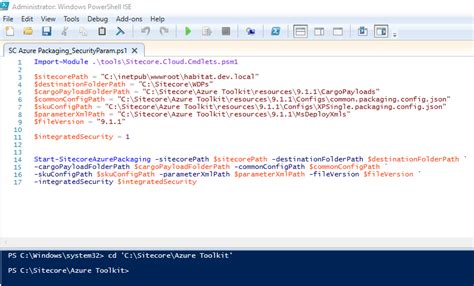 Local Habitat Sitecore Instance Packaging For Microsoft Azure Sam Solutions