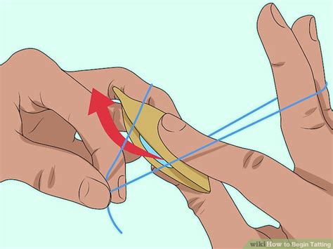 How To Begin Tatting With Pictures WikiHow