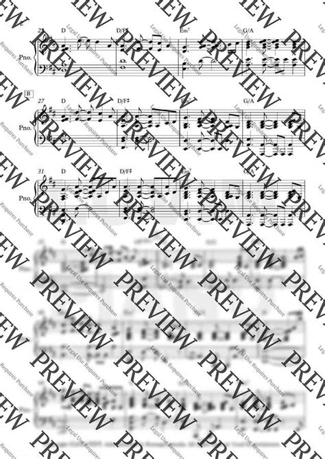 악보 어노인팅 감사로 주님께 나가세 D E Key By 러빔피아노