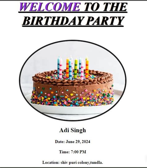 Jaydeep Jadaun On Linkedin Creativity Design Birthdayinvitations