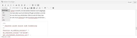 wordpress syntax highlighting robert aschenbrenner