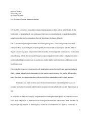 CVS Financial Statement Review Final Docx Stephen Boahen Accounting 311 December 6 2017 CVS