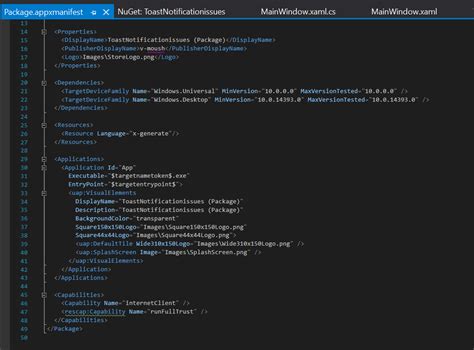 Not Able To Use The Microsoft Toolkit Uwp Notifications Package In Win Ui Preview Issue