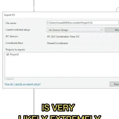 Revit To Ifc Basic Export Settings Property Sets And Basic Quantities By Dion Moult Artofit