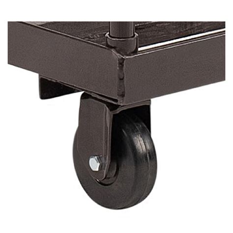 Nps Folding Table Dolly For 48 And 60 Round Tables Vertical Storage Brown