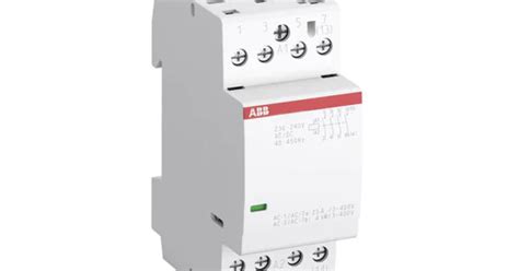 Купить Контактор ABB ESB25-40N-06 модульный (25А АС-1, 4НО), катушка ...