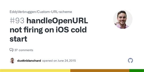 HandleOpenURL Not Firing On IOS Cold Start Issue 93 EddyVerbruggen