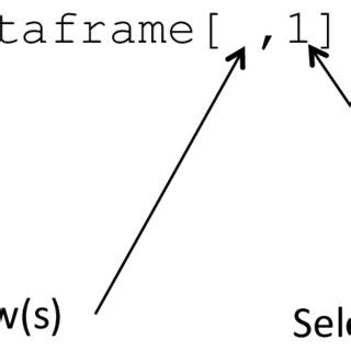 Schema Of Data Frames Indexing Example Download Scientific Diagram