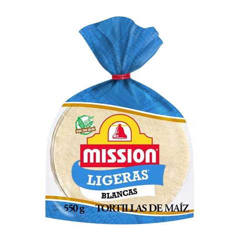 Tortillas Mission Ligeras 550 Grs. Pieza