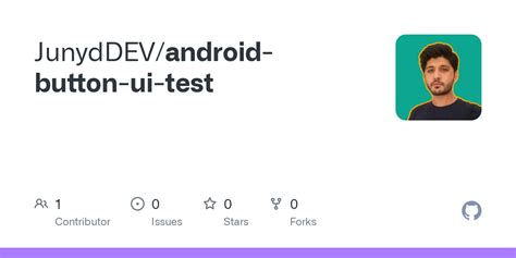 GitHub JunydDEV Android Button Ui Test
